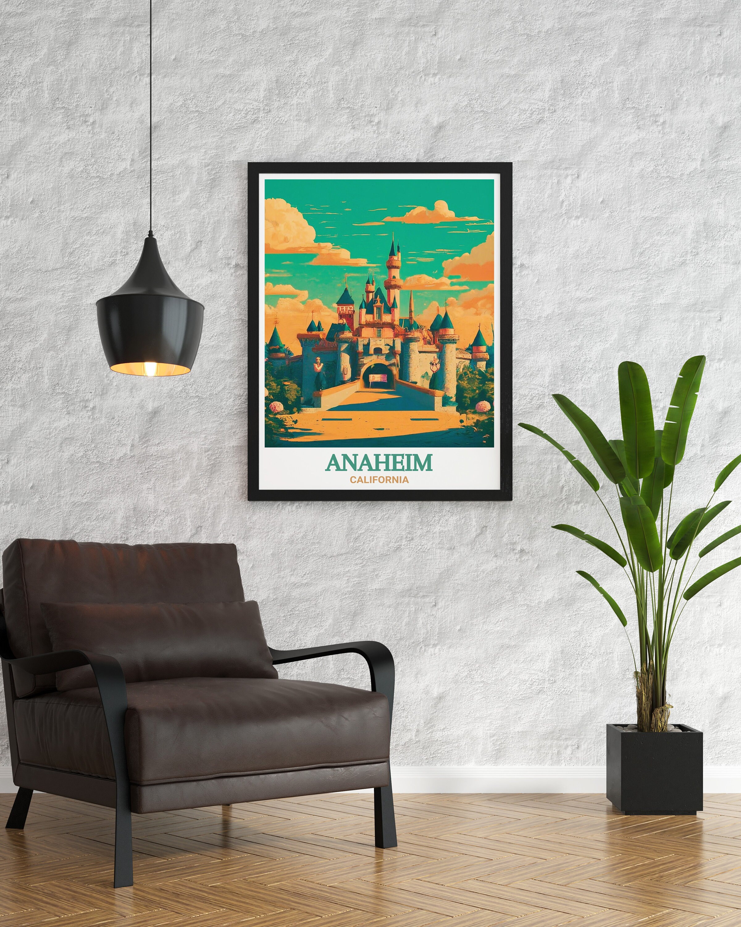 Anaheim Wall Art - North Gateway Rock Disneyland Resort Posters ...