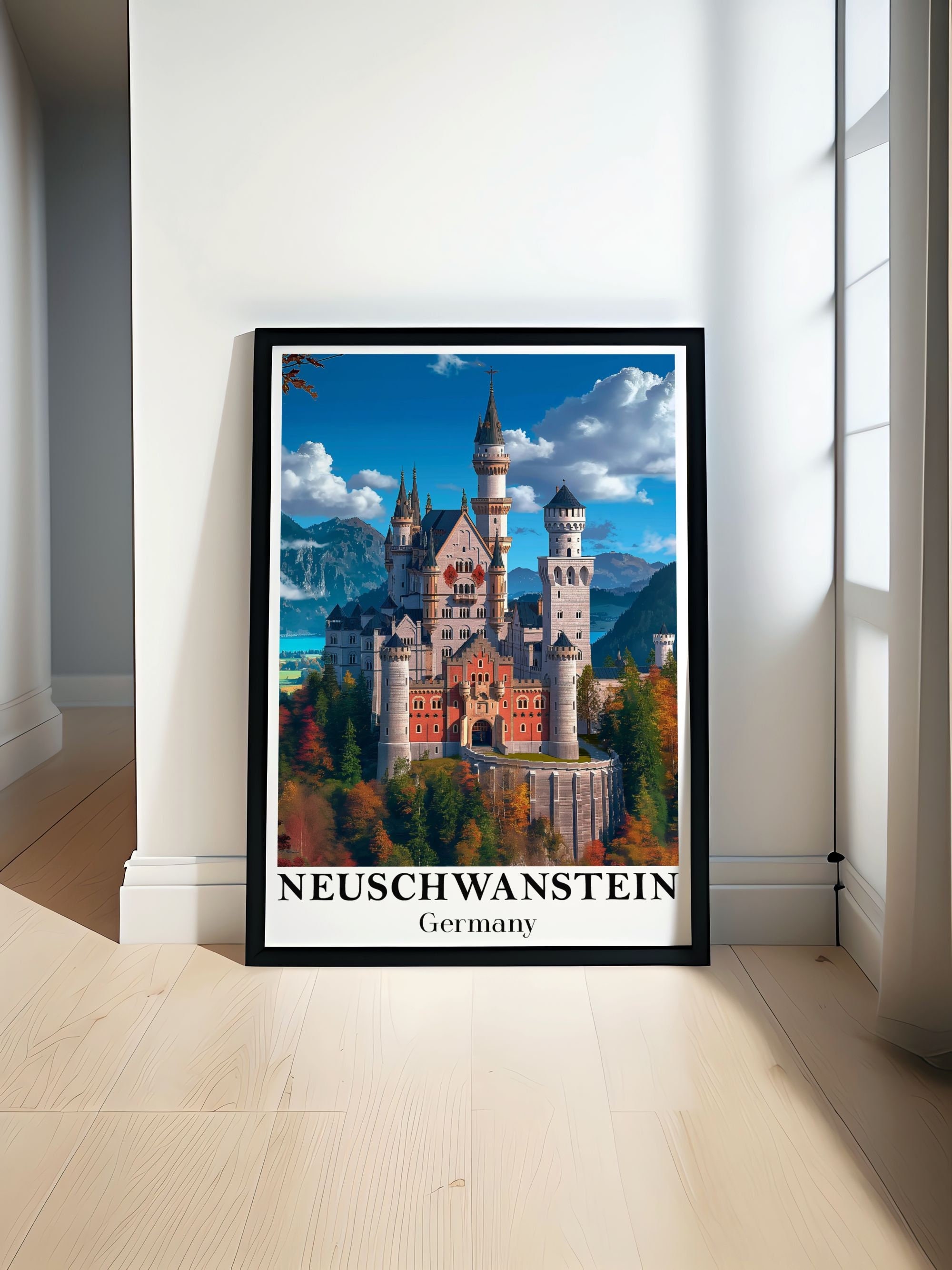 Neuschwanstein Castle Posters Neuschwanstein Castle Art Neuschwanstein ...
