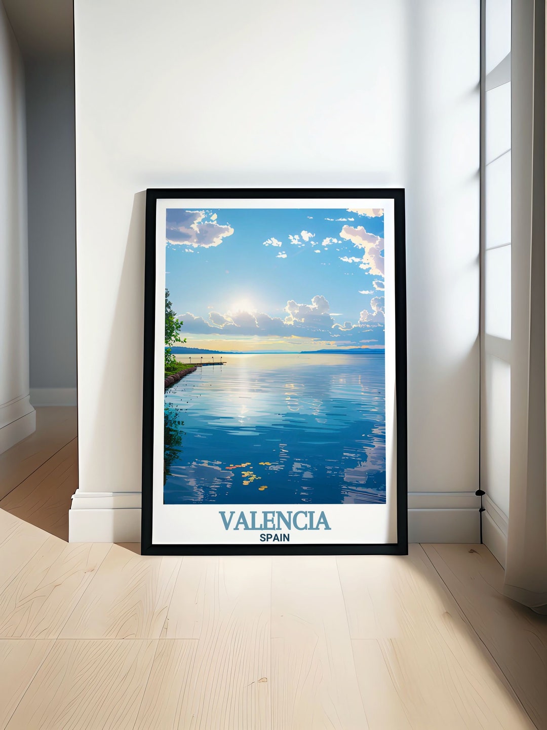 Valencia Wall Art - Albufera Travel Art - Albufera Poster for Art and ...