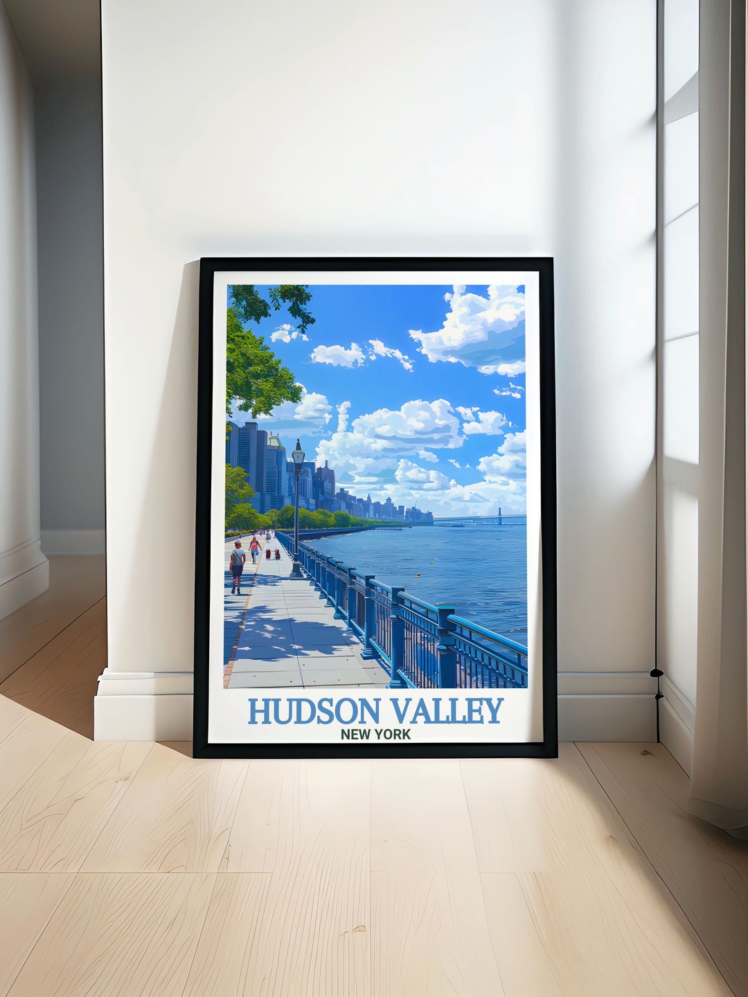 Hudson Valley Poster Collection - Hudson Valley Art - Hudson Riverfront ...