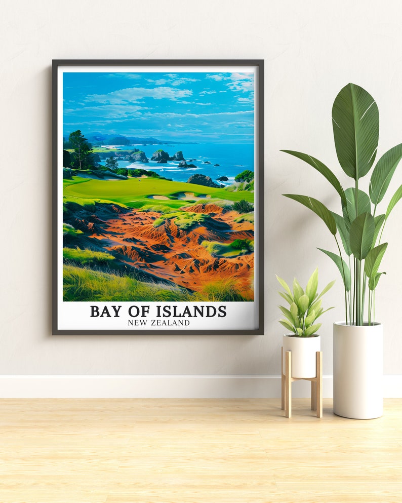 Bay of Islands Art - Rosewood Kauri Poster - Kauri Cliffs Art -bay of ...