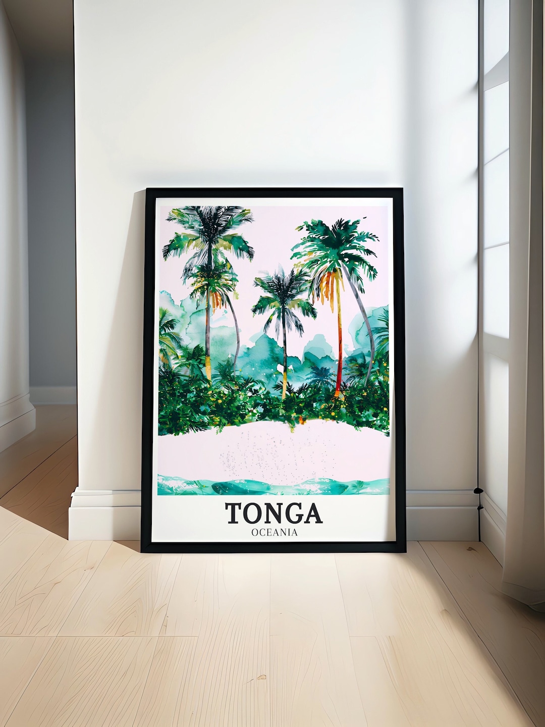 Tonga Wall Art - Vava'u Humpback Whales and Port of 'utu Vava'u Tonga ...