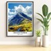 Croagh Patrick Trail and Summit Art - Croagh Patrick Print - Ireland's ...