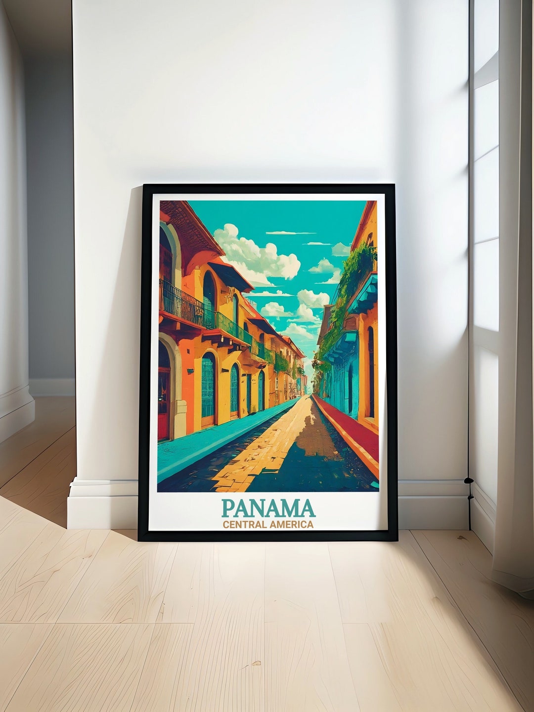 Panama City Art - Casco Viejo Travel Posters - Historic Panama Prints ...