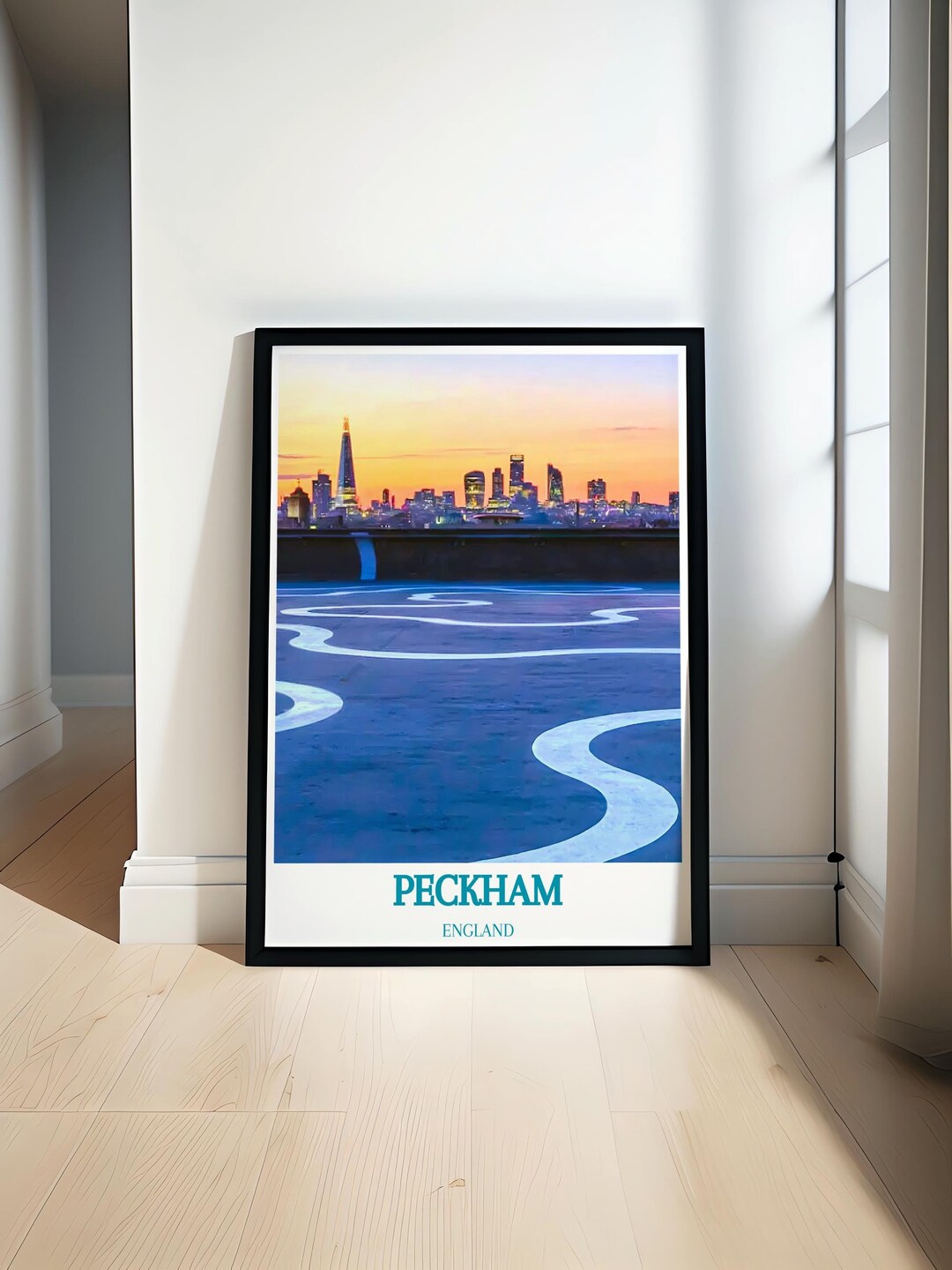 Peckham Rye Park Poster - Framed Bold Tendencies Poster - Peckham ...