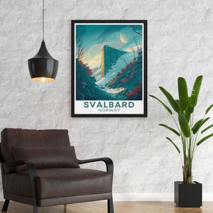 Svalbard Wall Art - Svalbard Poster - Svalbard Gift - Svalbard Framed ...