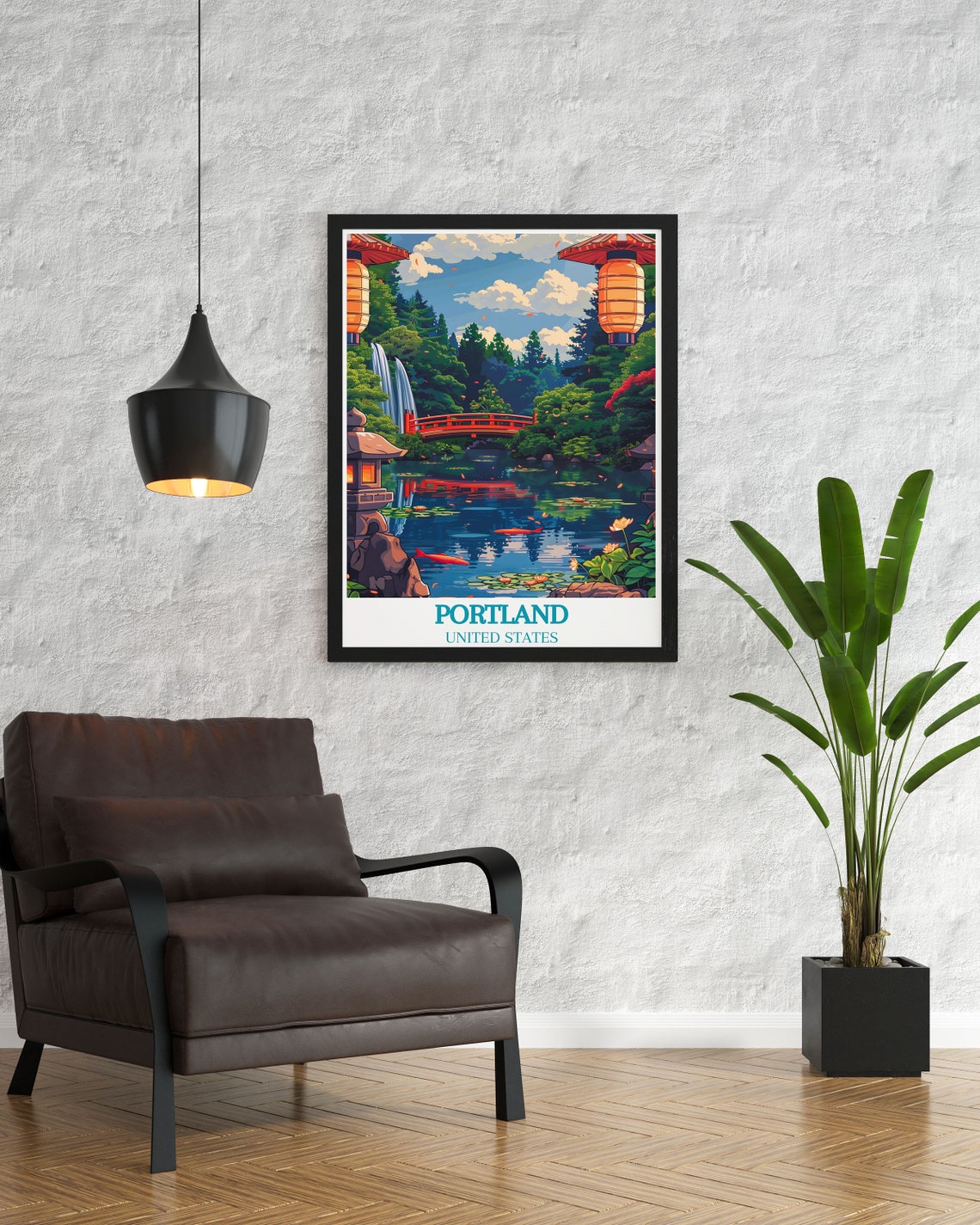 Portland Wall Hangings Portland Japanese Garden Art Prints Portland ...