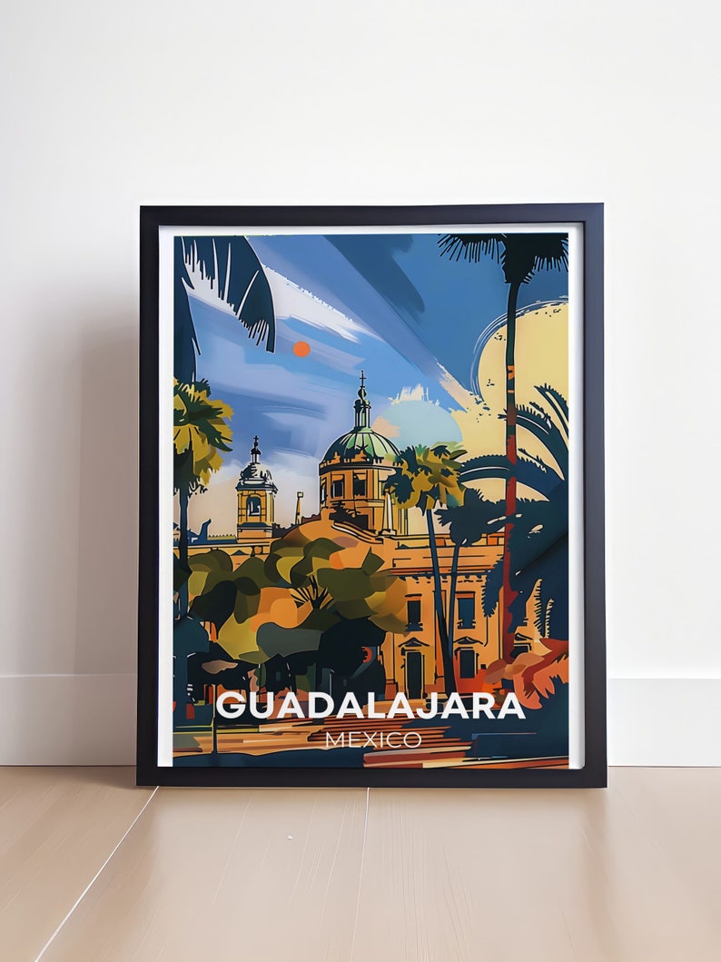 Guadalajara Travel Posters Explore Mexico's Cultural Heart Historic and ...