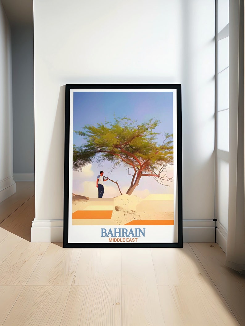 Bahrain Travel Print Tree of Life Posters and Prints Tree of Life Wall ...