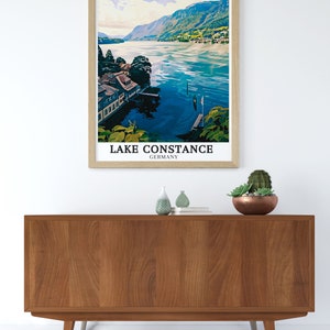 Lake Constance Scenic Art Collection - Bregenz Travel Posters - Lake ...
