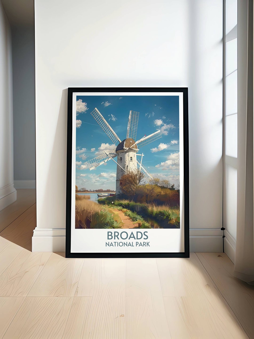 Thurne Windmill and the Norfolk Broads Posters - Thurne Windmill Art ...