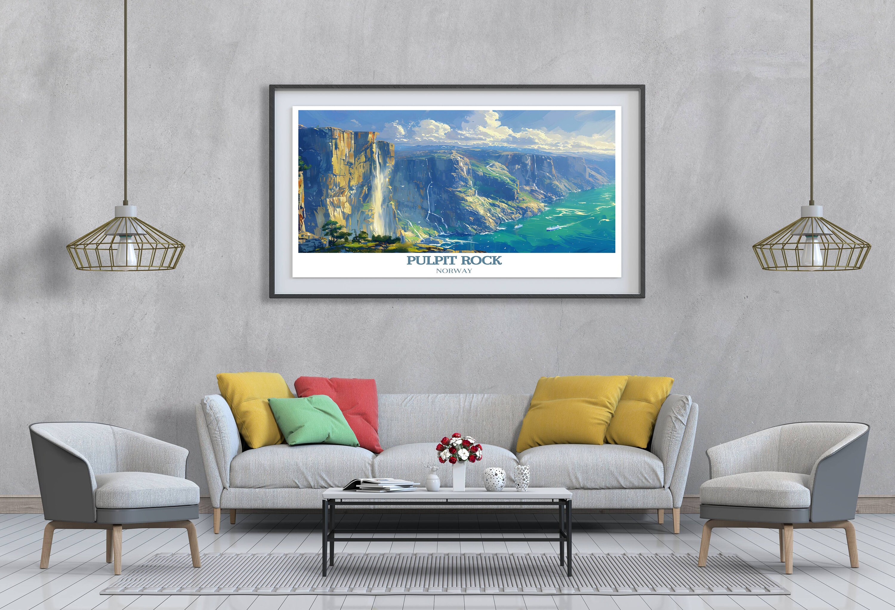 Pulpit Rock Posters Lysefjord Posters Lysefjord Prints and Preikestolen ...