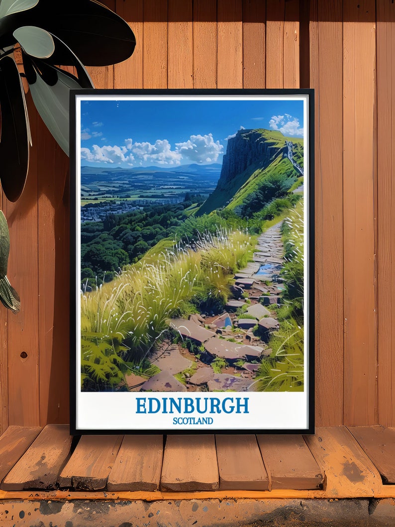 Traditional and Modern Edinburgh A Fusion of Cityscapes in Prints ...