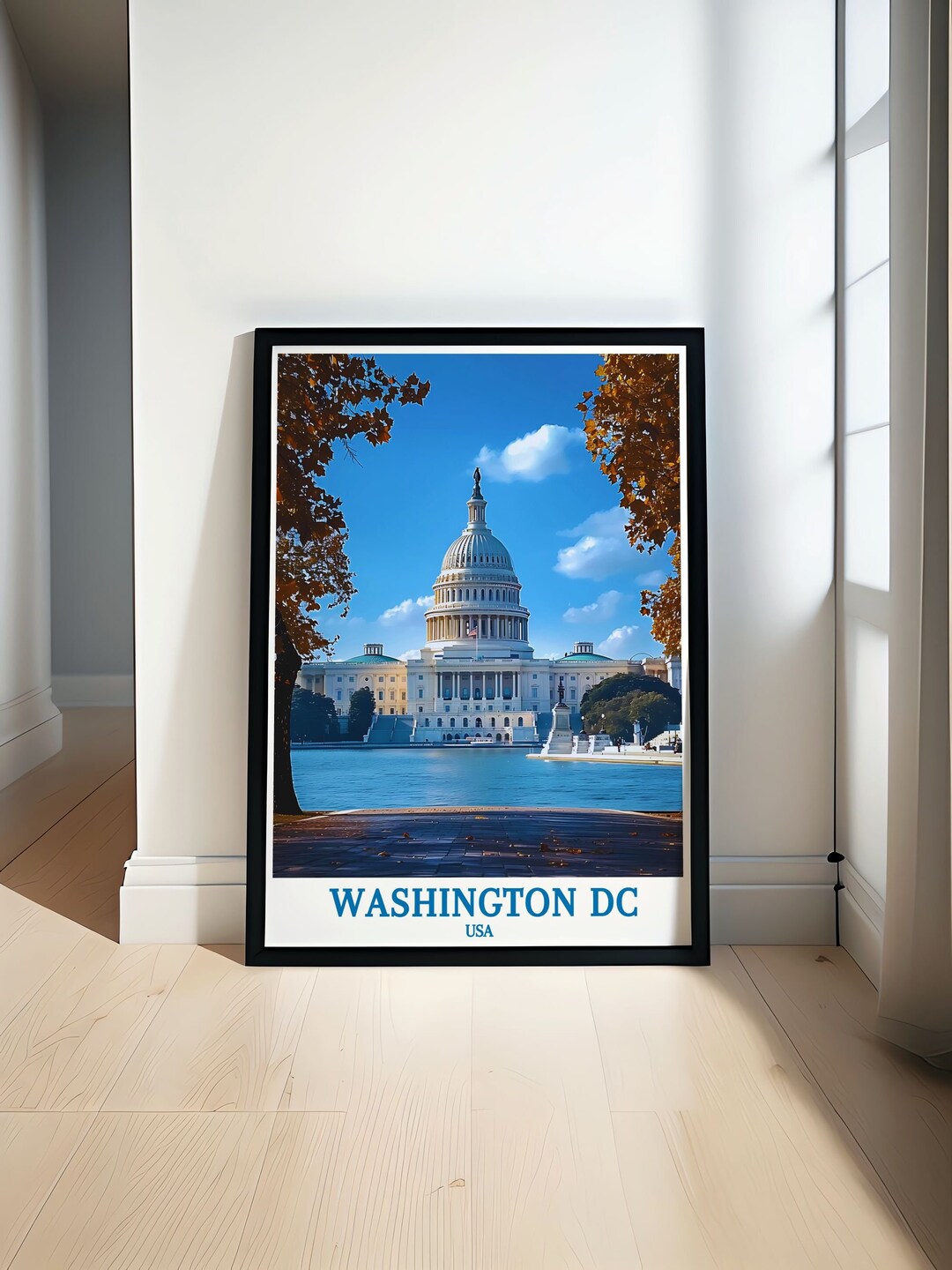 Washington DC Gifts -the United States Capitol Building Posters ...