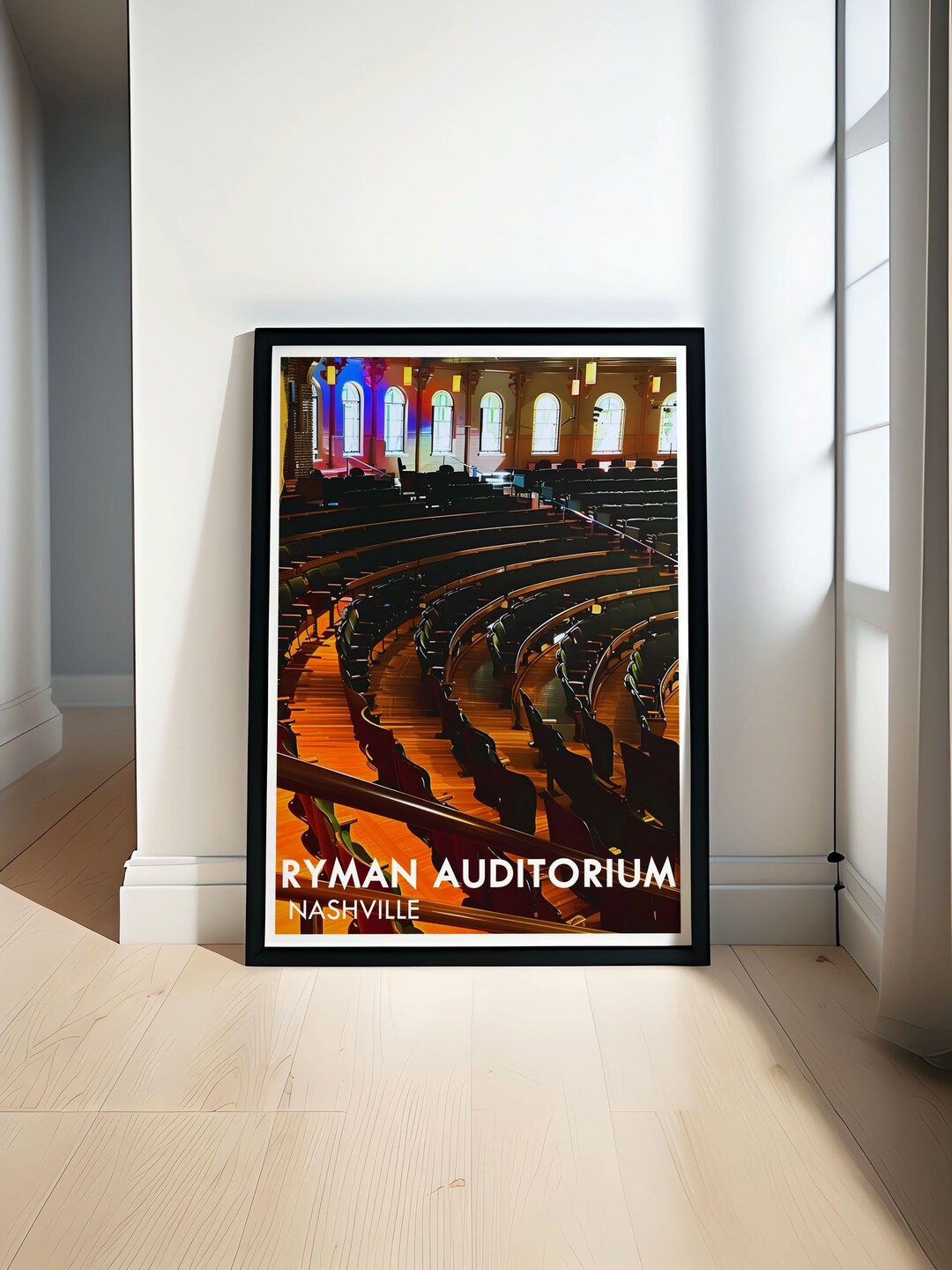 Ryman Auditorium Travel Prints - Ryman Auditorium Framed Prints - Stage ...