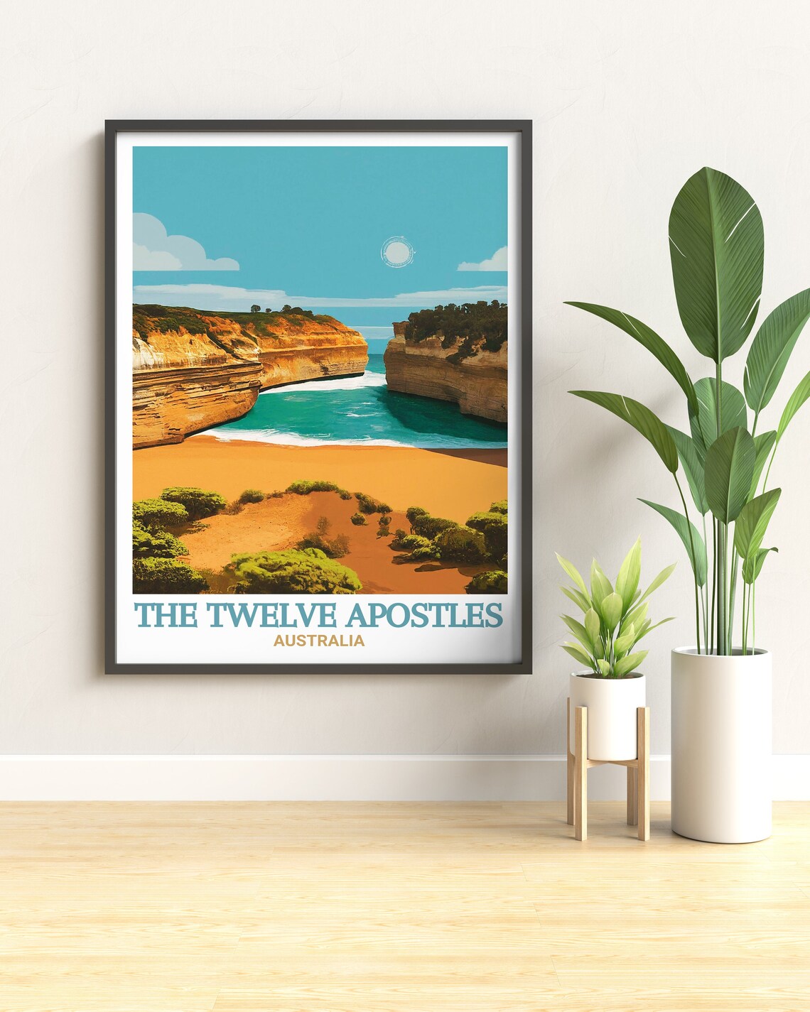The Twelve Apostles Poster - Twelve Apostles Art - Loch Ard Gorge ...