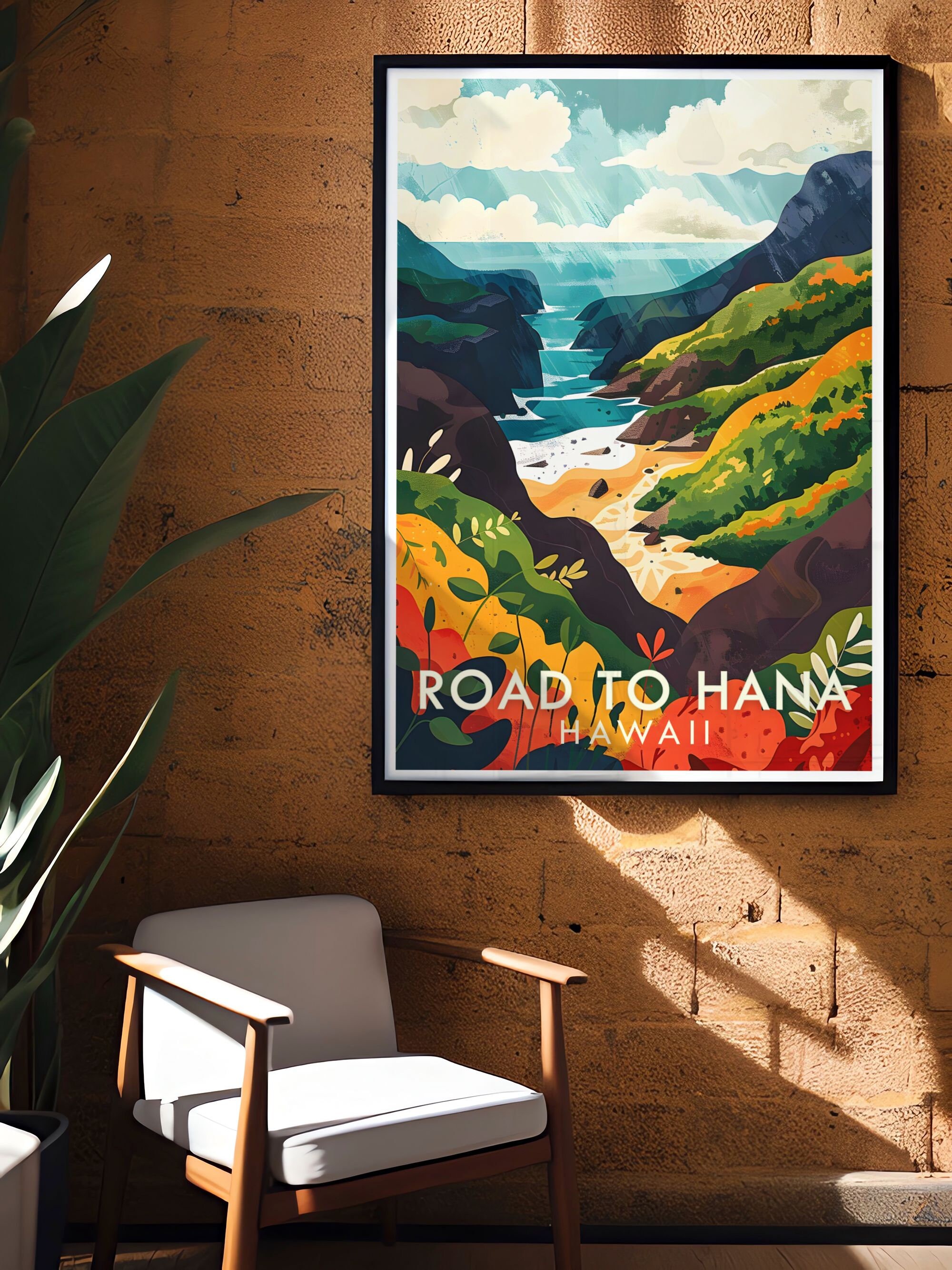 Road to Hana Art Collection Wainapanapa State Park Print Wainapanapa ...