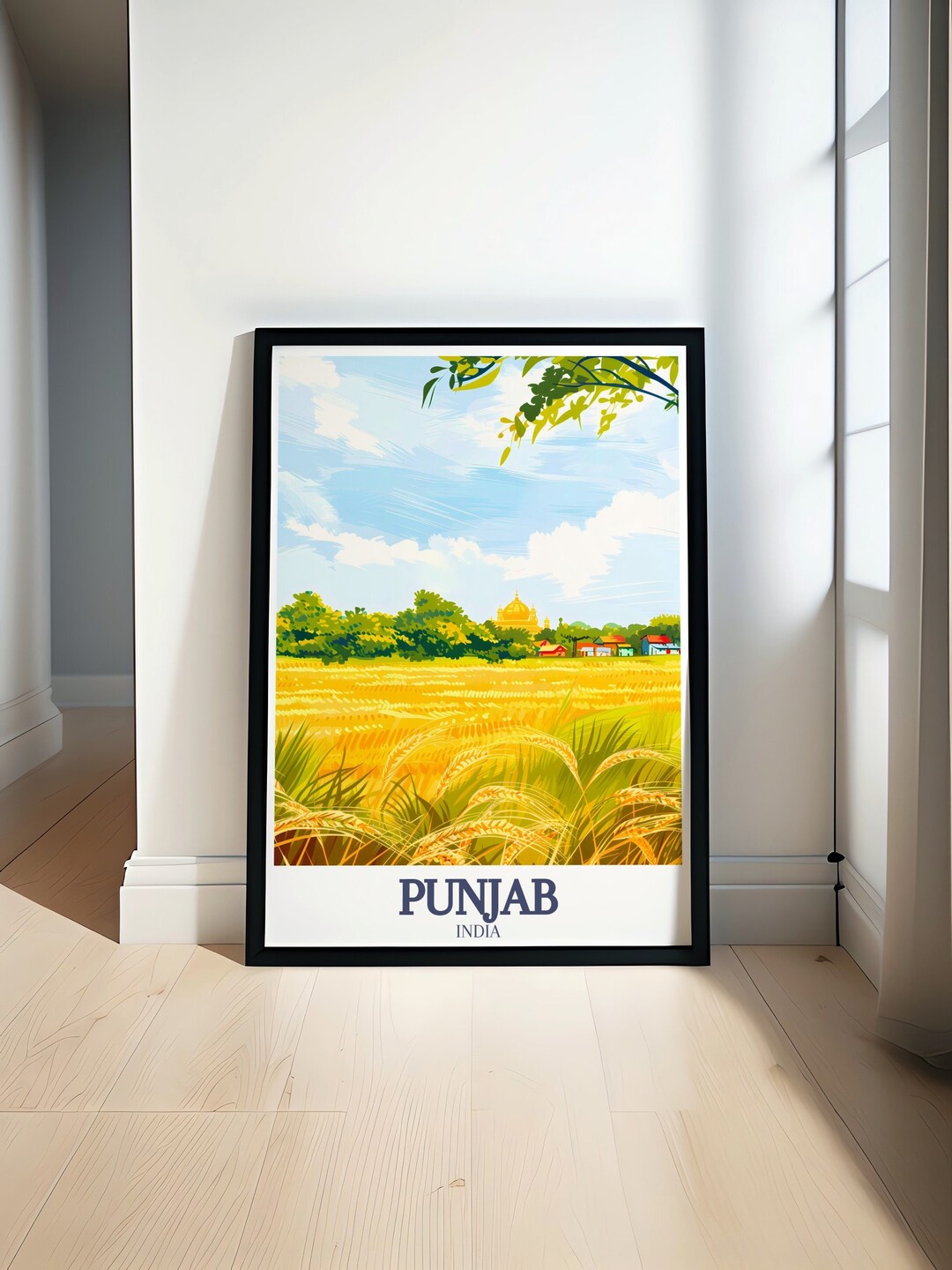 Punjab Prints - Punjab Poster - Punjab Wall Art - Punjab Framed Print ...