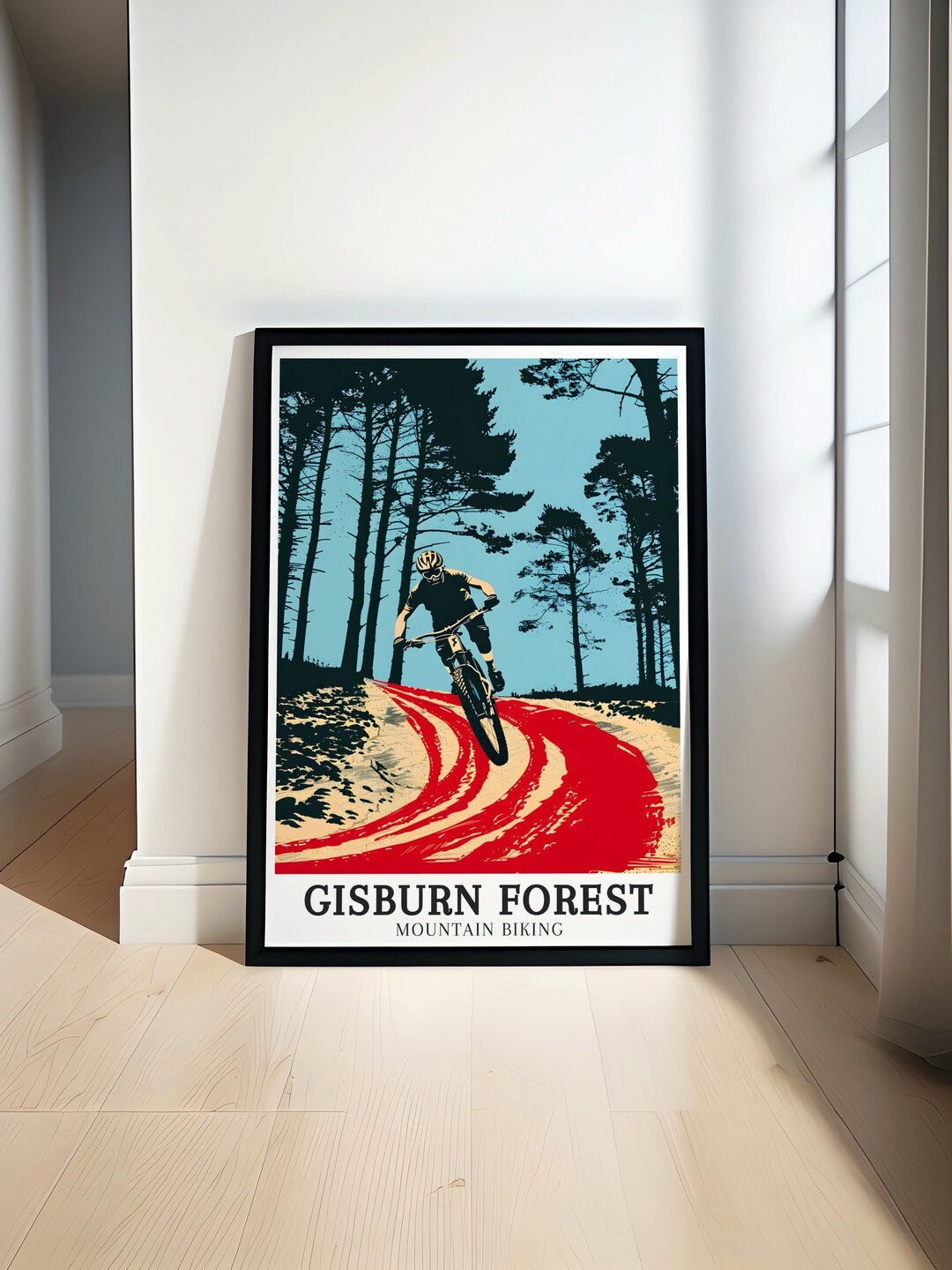 Gisburn Forest Mountain Biking Poster - Gisburn Forest Mountain Bike ...