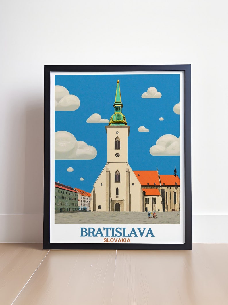 Bratislava Wall Art St. Martins Cathedral Art Bratislava Art Prints and ...