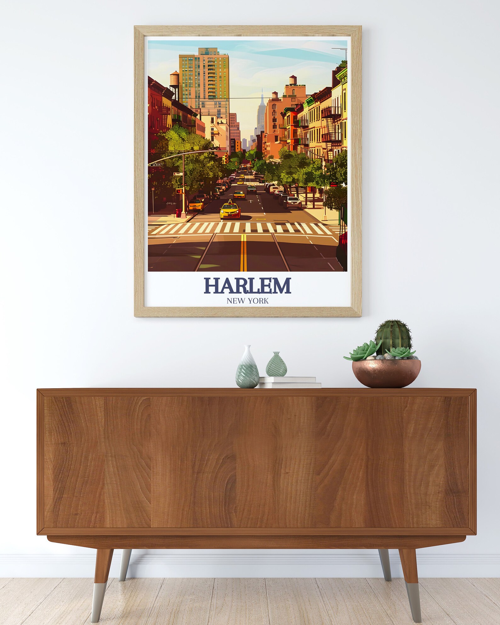 Harlem Poster - Framed Harlem 155th Street Poster - Harlem Canvas Print ...