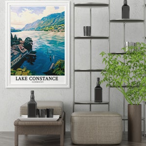 Lake Constance Scenic Art Collection - Bregenz Travel Posters - Lake ...
