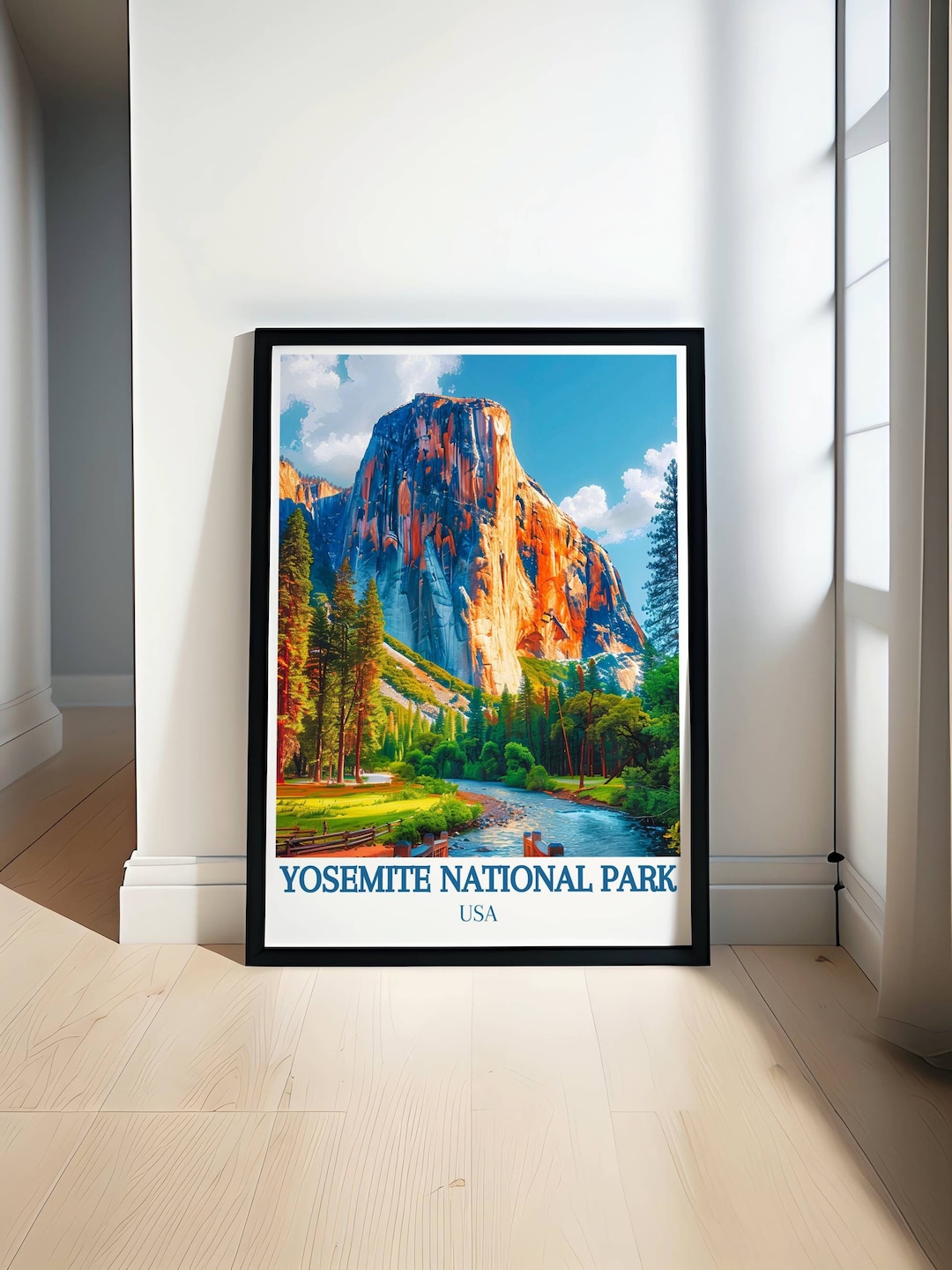 Yosemite National Park Art Collection - National Park Decor - Yosemite ...