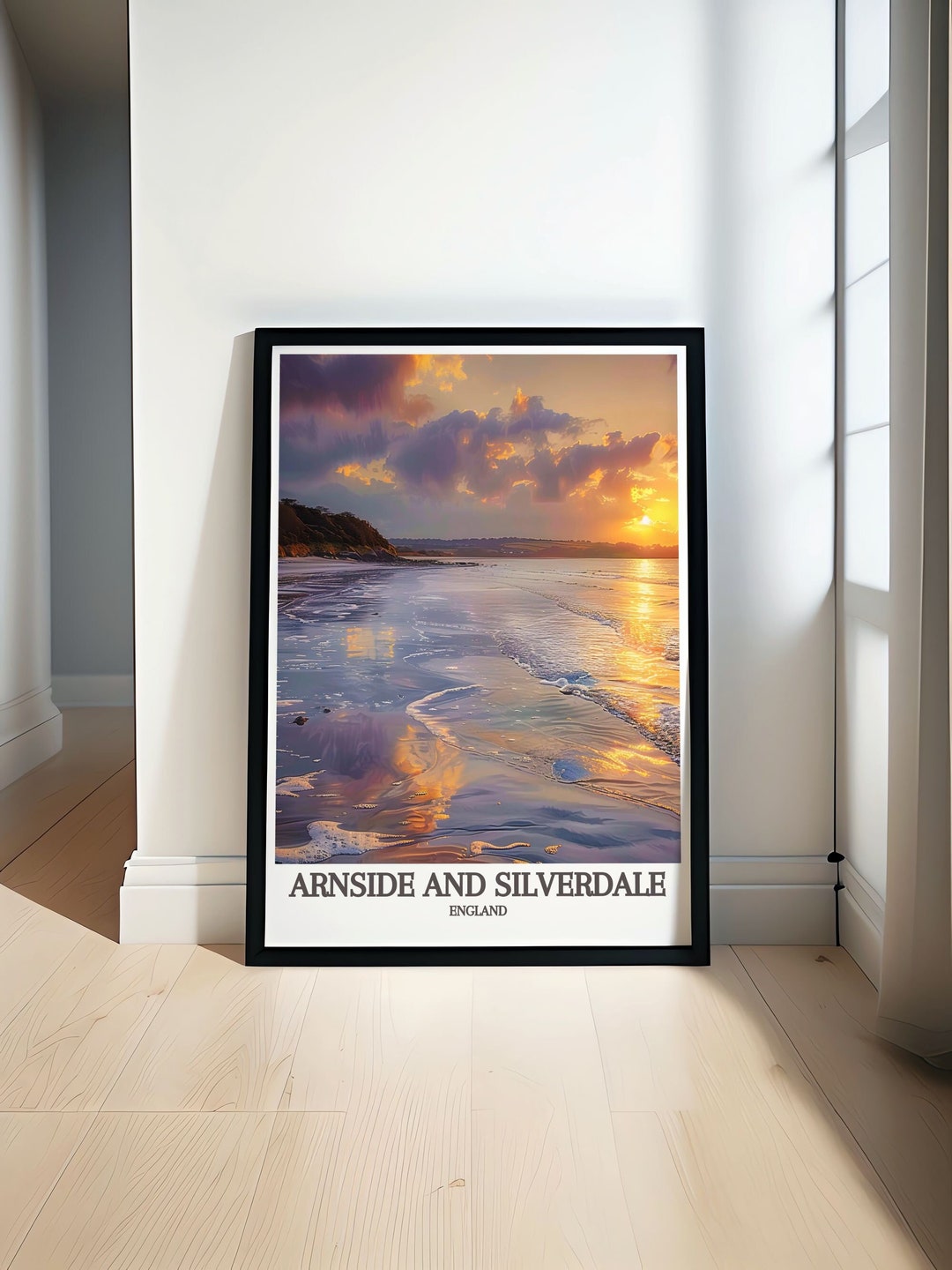 Arnside and Silverdale AONB Art Print - Morecambe Bay Print - Morecambe ...