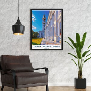 Trinity College Library Art - Campanile Art - Trinity College Library ...