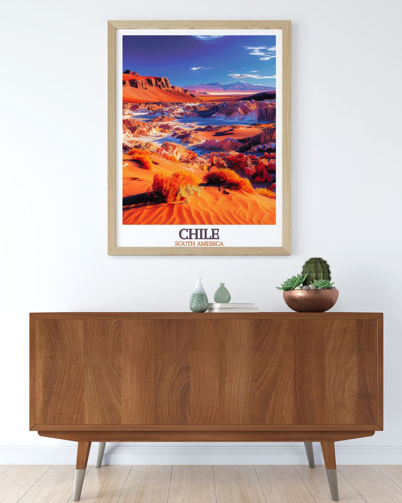 Chile Travel Art - Atacama Desert Poster - Enchanting Chile Wall Art ...
