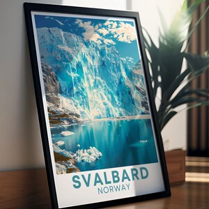 Svalbard Art Collection- Nordenskiöld Glacier Decor for Every Occasion ...
