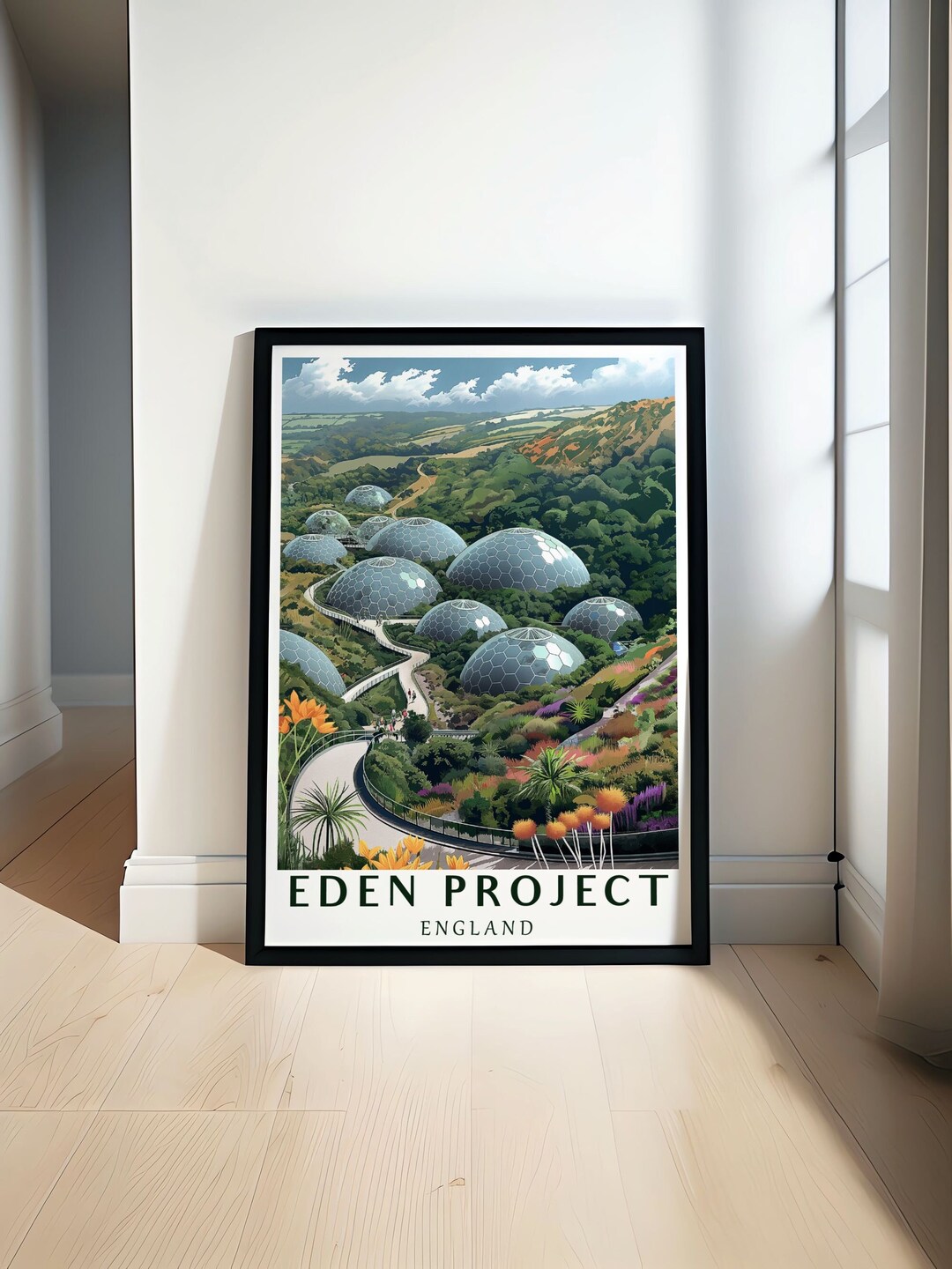 Eden Project Prints - Cornwall Wall Art - Framed Prints of Eden Project ...