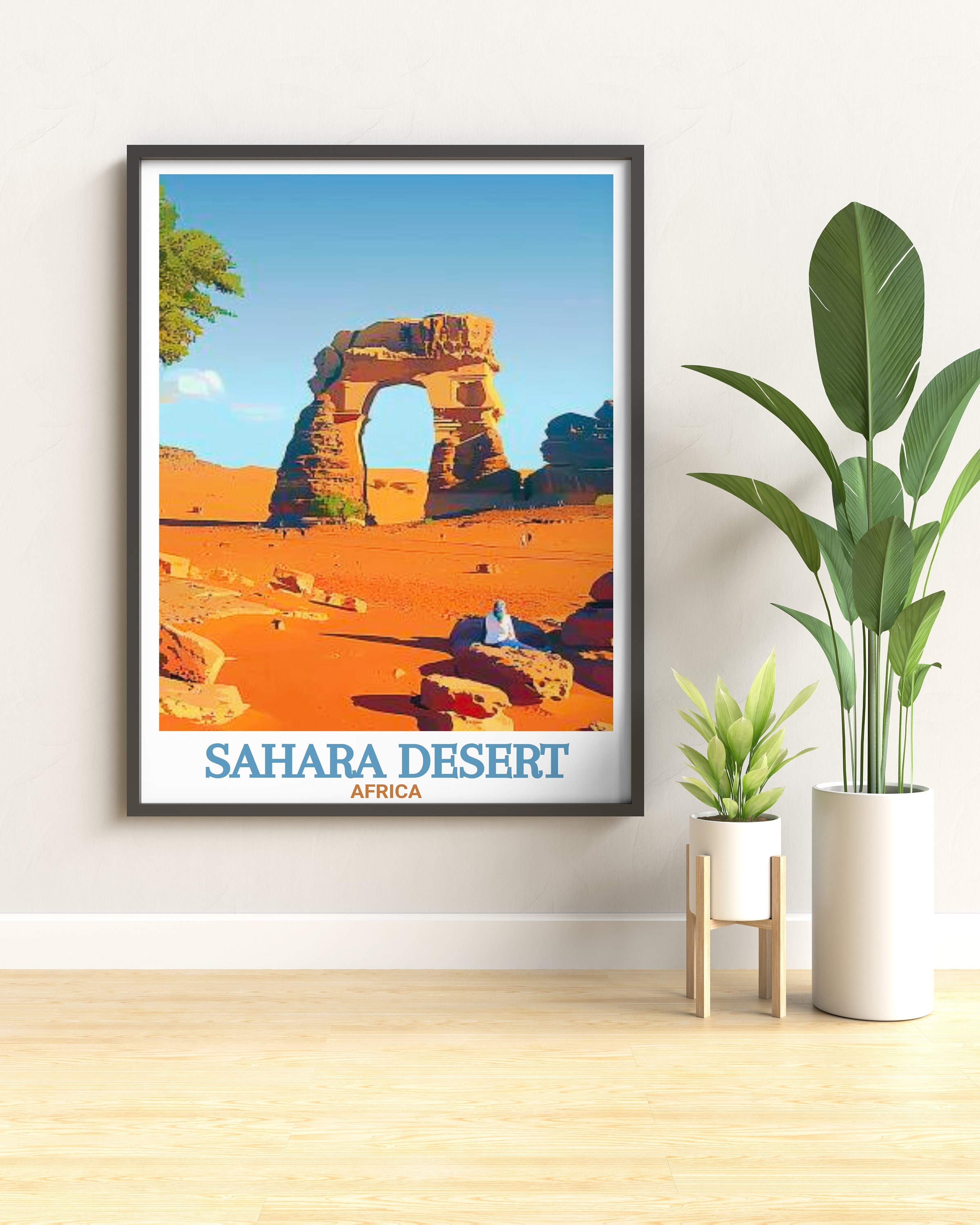 Sahara Desert Travel Print - Tassili N Ajjer Art and Gifts - Africa ...