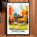 Queen's Park Travel Print Queen's Park Bandstand Art queen's Park ...