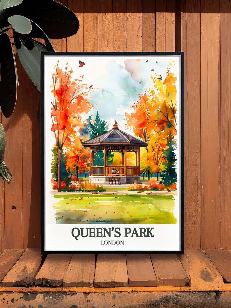 Queen's Park Travel Print Queen's Park Bandstand Art queen's Park ...