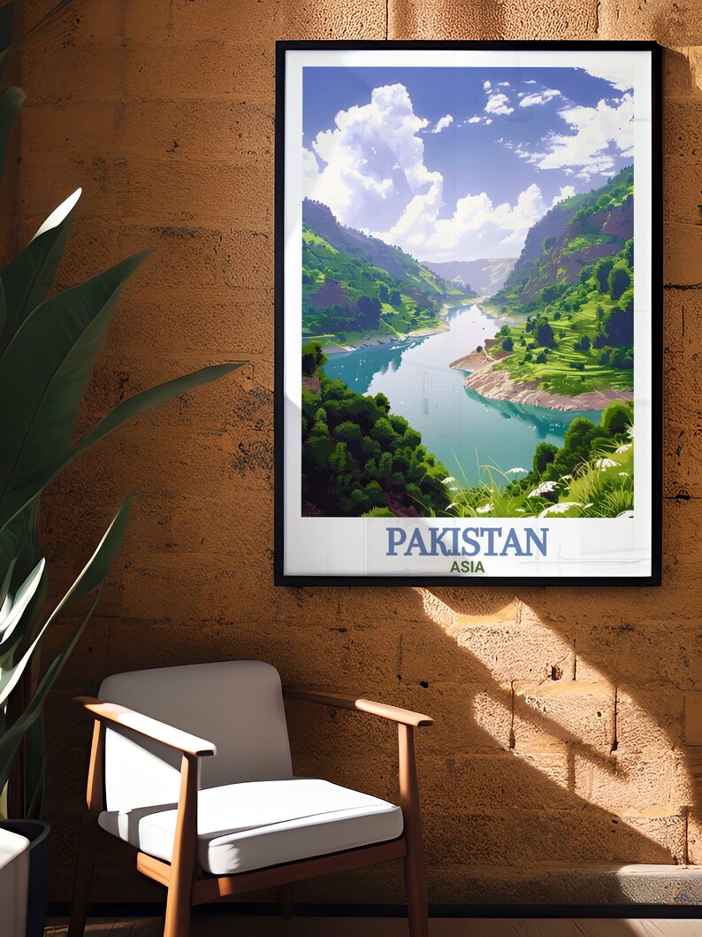 Pakistan Travel Prints Pakistan Posters and Jhelum River Art Pakistan ...