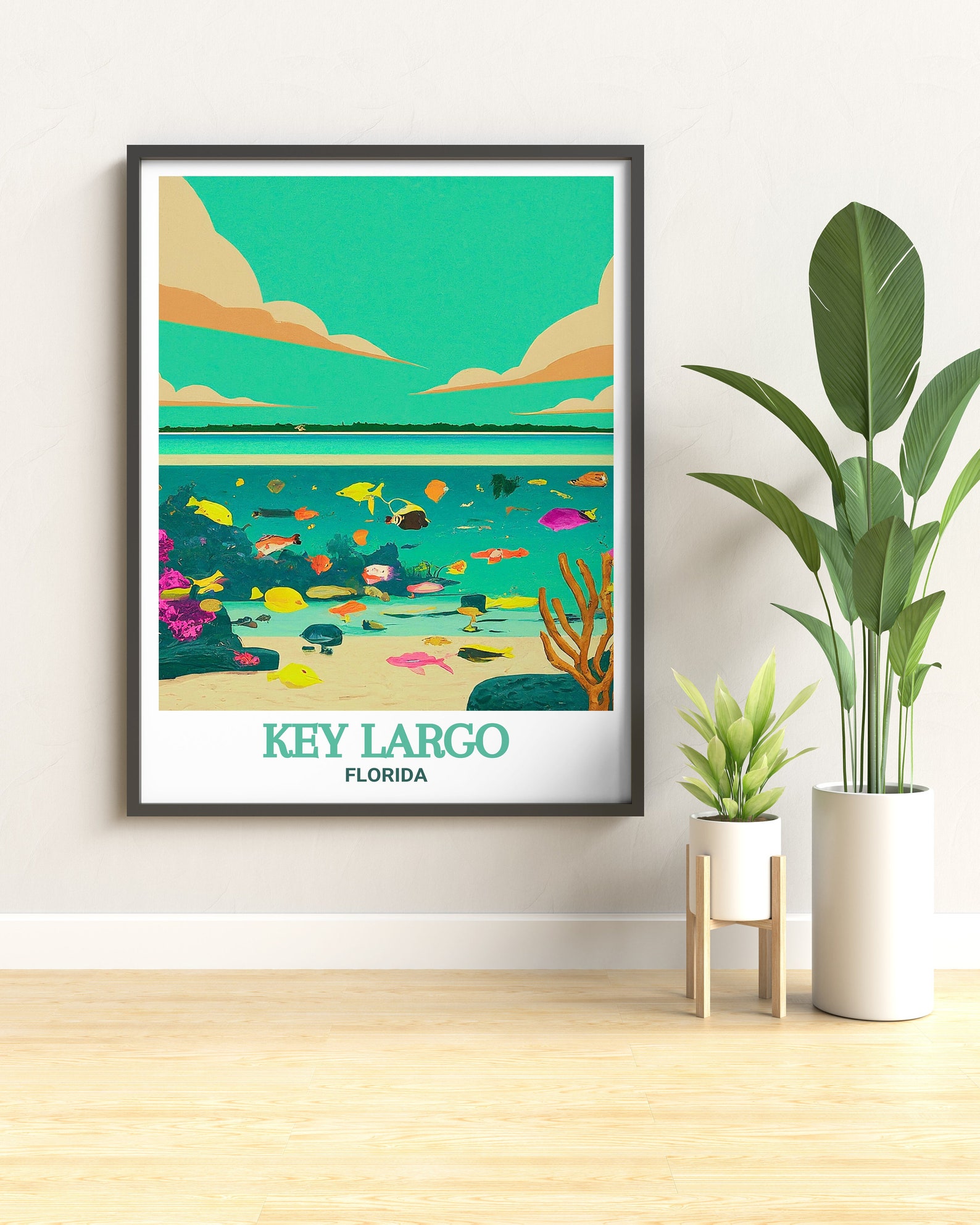 Key Largo Wall Art - John Pennekamp Coral Reef State Park Wall Art ...