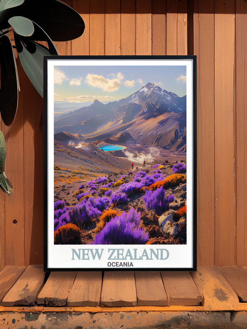 New Zealand Art Collection - Tongariro National Park Posters -new ...