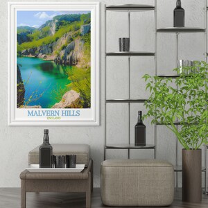 Malvern Wall Art - Gullet Quarry Iconic Poster - Beautiful English ...
