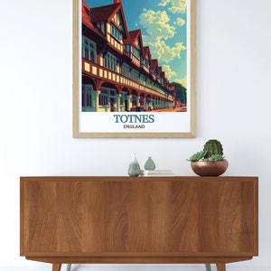 Totnes Wall Art - Capturing the Butterwalk Charm - Totnes Travel ...