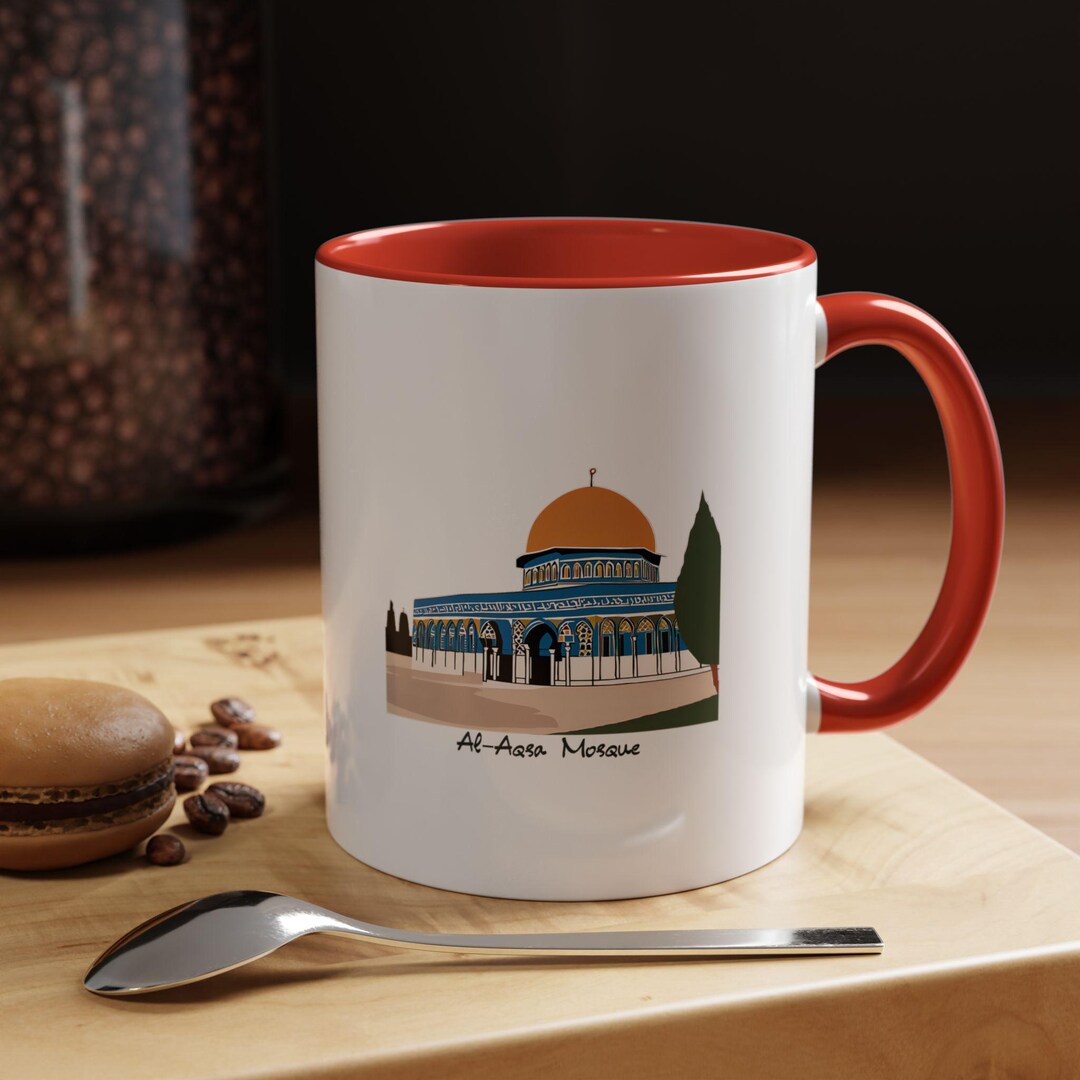 Al Aqsa Mosque Mug - Jerusalem Mug - Al Aqsa Mosque Coffee Mug - Al ...