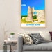 Gower AONB Travel Poster Iconic Castle and Beach Prints of the Gower ...
