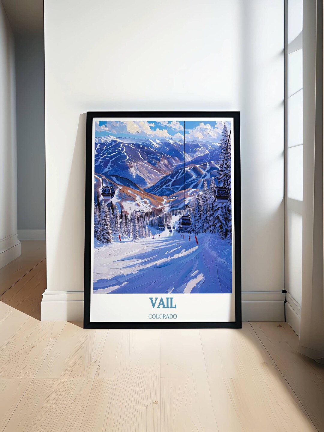 Vail Ski Resort and Colorado Scenery - Vintage Posters of Vail and ...