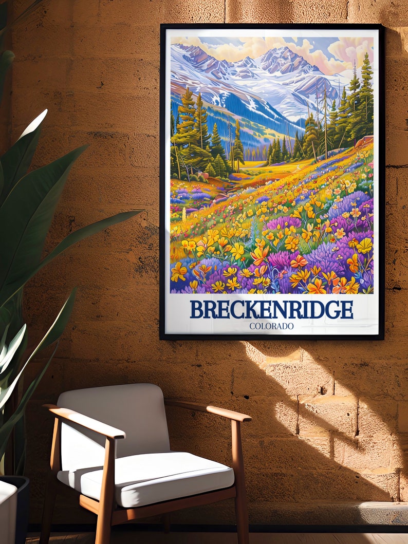 Breckenridge Travel Posters Collection Wildflower Trail Prints and ...