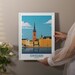 Sweden Travel Poster Gamla Stan Prints for Home and Travel Lovers ...