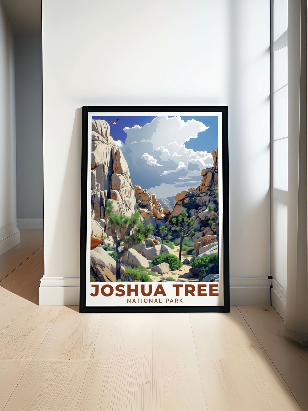 Joshua Tree National Park Wall Art - Hidden Valley Artwork - Beautiful ...