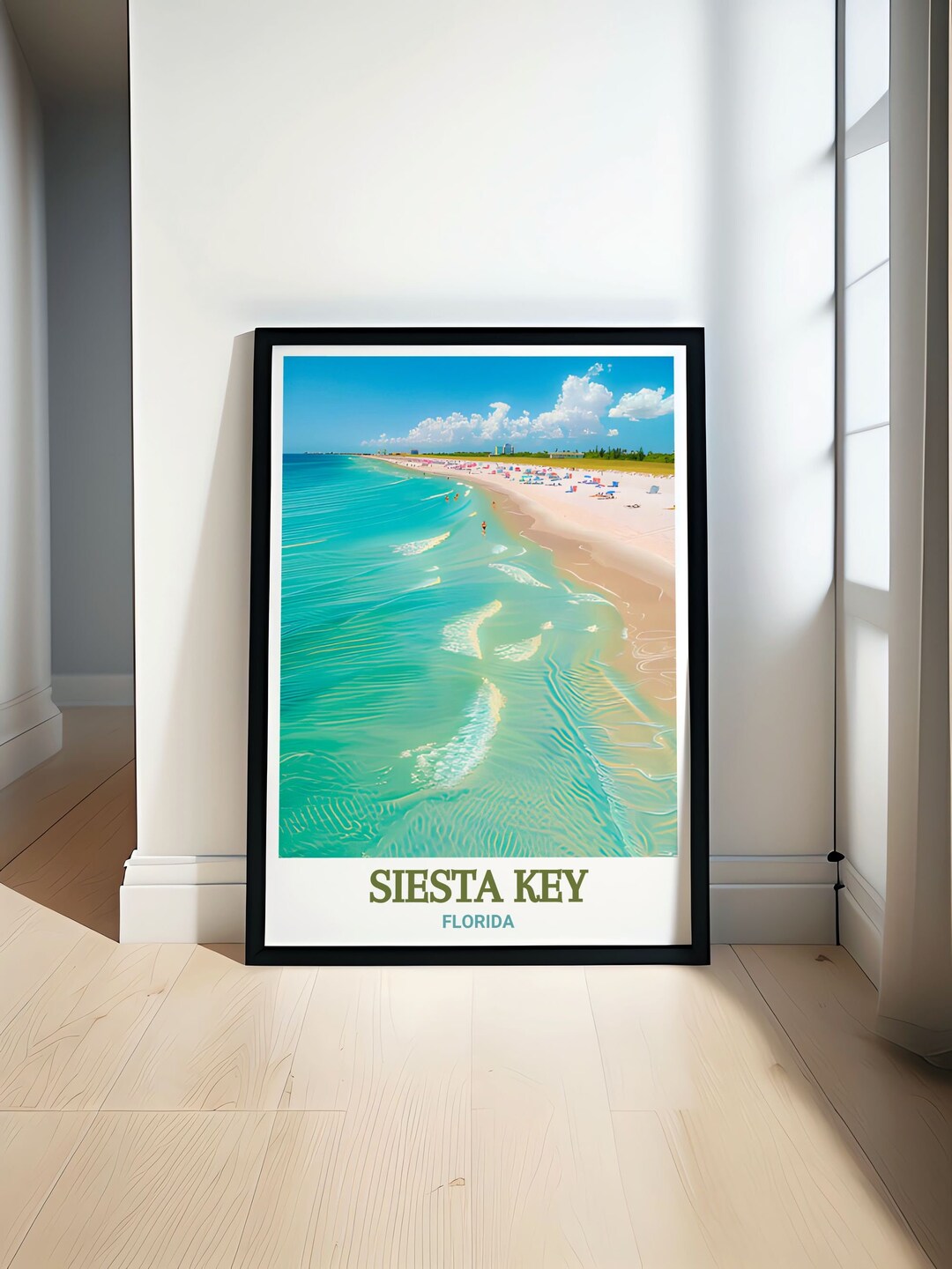 Siesta Key Poster - Framed Siesta Beach Print - Siesta Key Wall Art ...