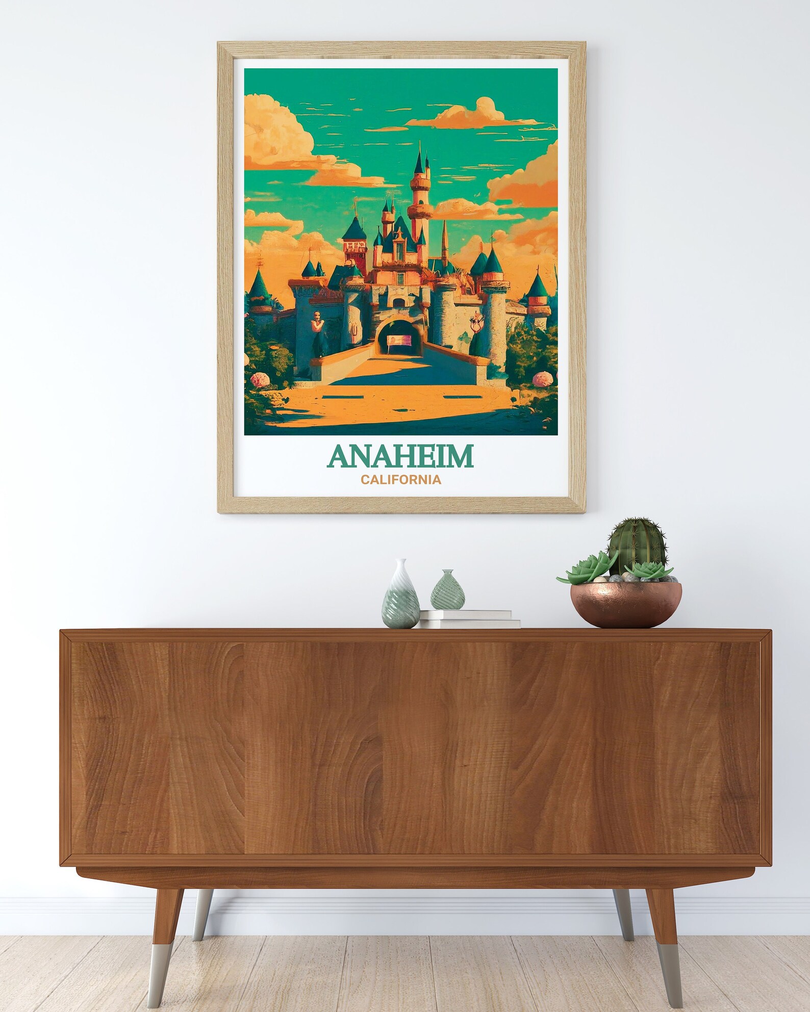 Anaheim Wall Art - North Gateway Rock Disneyland Resort Posters ...