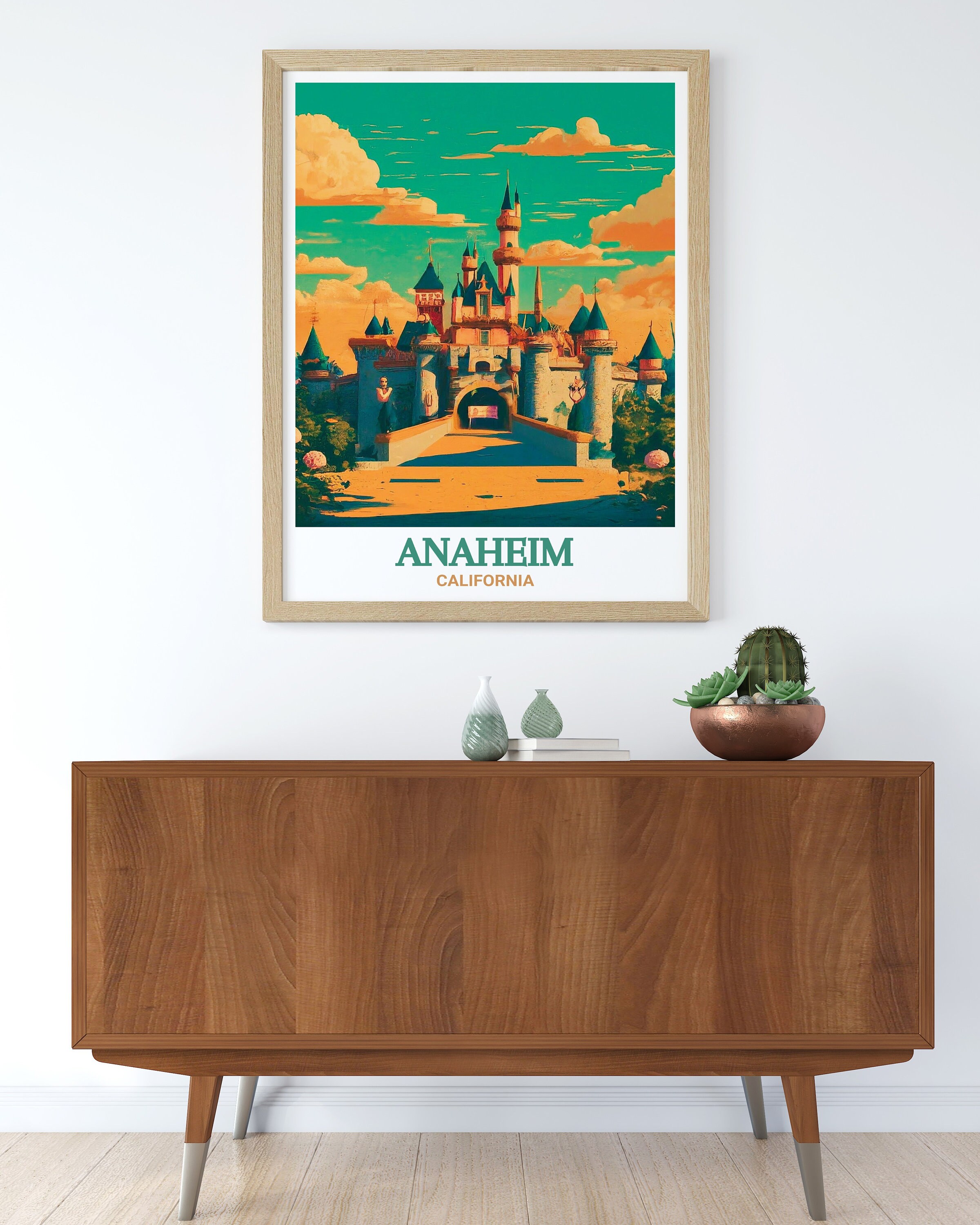 Anaheim Wall Art - North Gateway Rock Disneyland Resort Posters ...