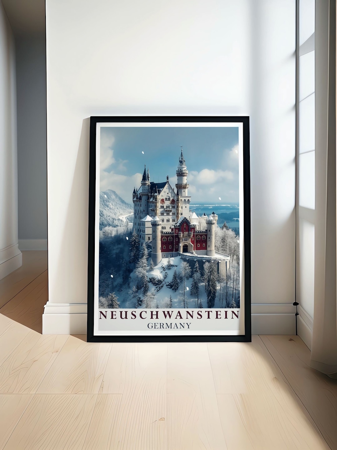Neuschwanstein Castle Travel Prints Neuschwanstein Castle Print ...